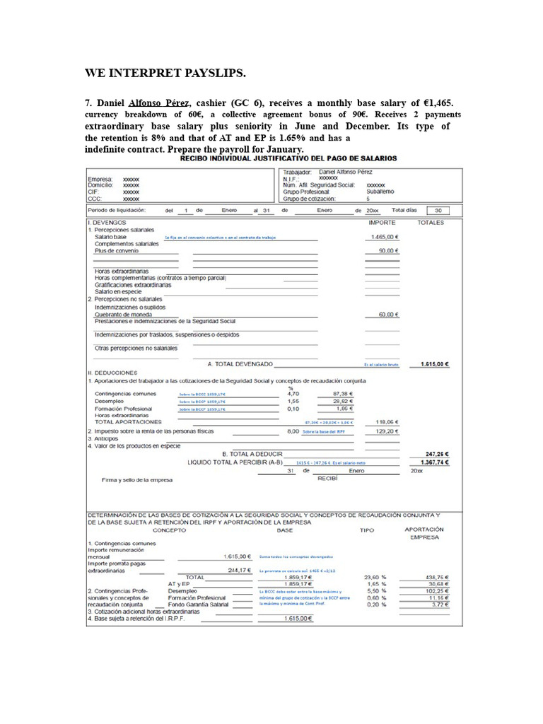 Payroll Receipt Book | PDF
