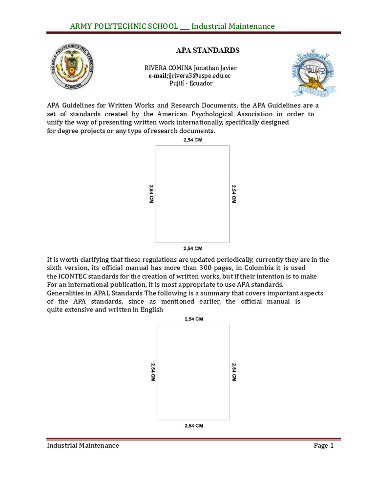 Apa Maintenance | PDF | Apa Style | Writing