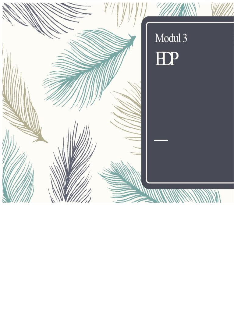 Modul 3 EDP | PDF