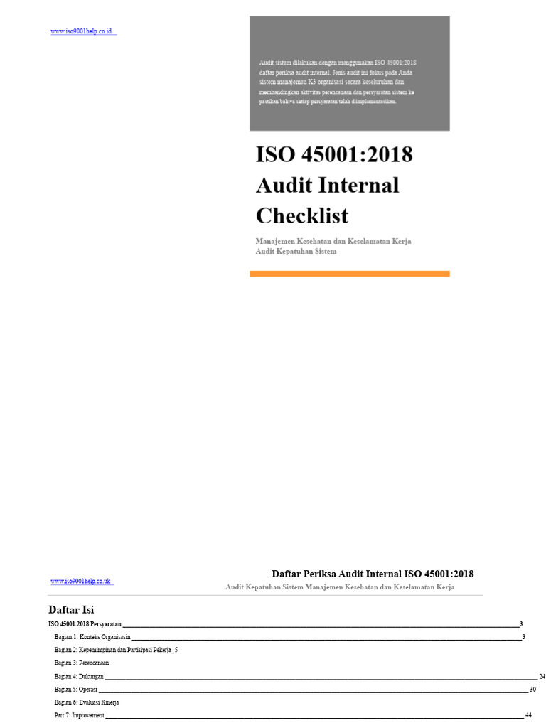 Iso 45001 | PDF