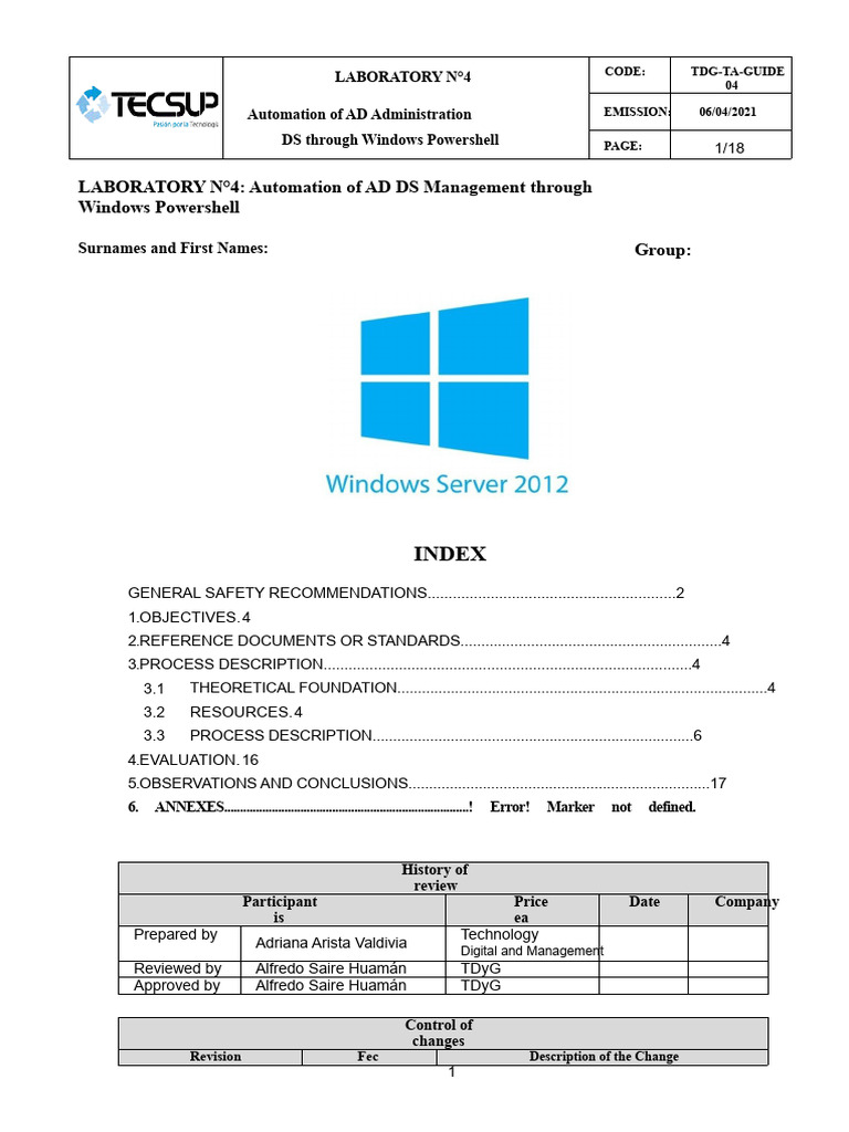 Lab 04 - Automation of AD DS Administration-converted | PDF | Active Directory | Virtual Machine