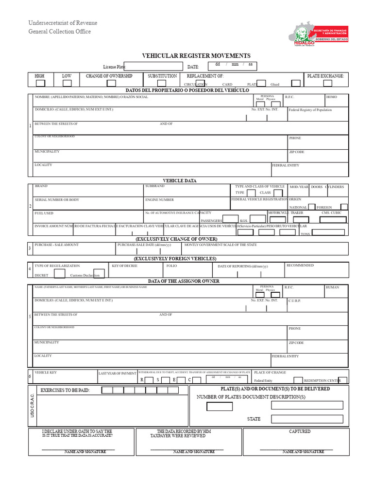 Vehicle Registration Movements | PDF | Vehicles | Transport