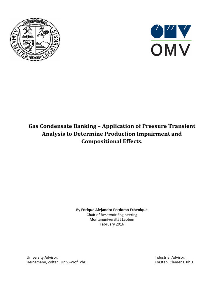 Gas Condensate Production Analysis | PDF | Petroleum Reservoir | Phase ...