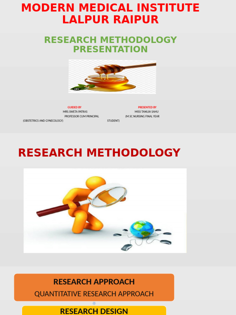 Research Methodology Presentation Tanuja | PDF