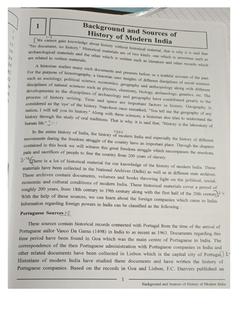 History Lesson 1, 2 | PDF