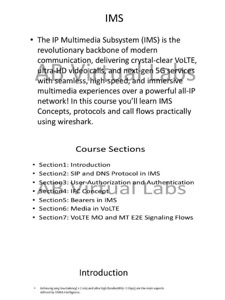 1 - Ims Volte Call Flows | PDF