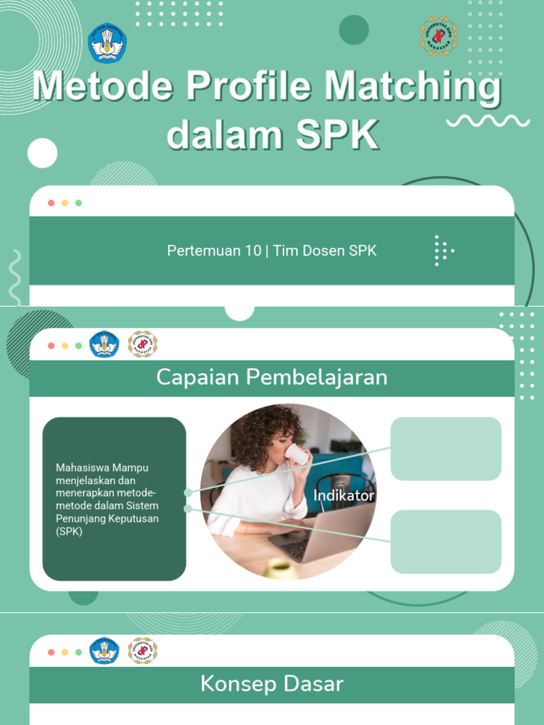 Metode Profile Matching dalam SPK | PDF