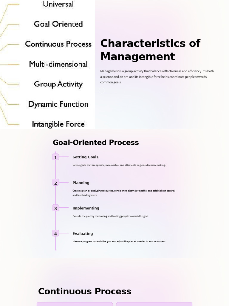 Key Characteristics of Effective Management | PDF | Leadership | Mentorship