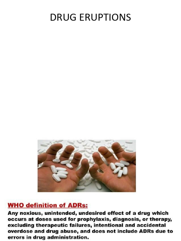 Drug Eruptions | PDF