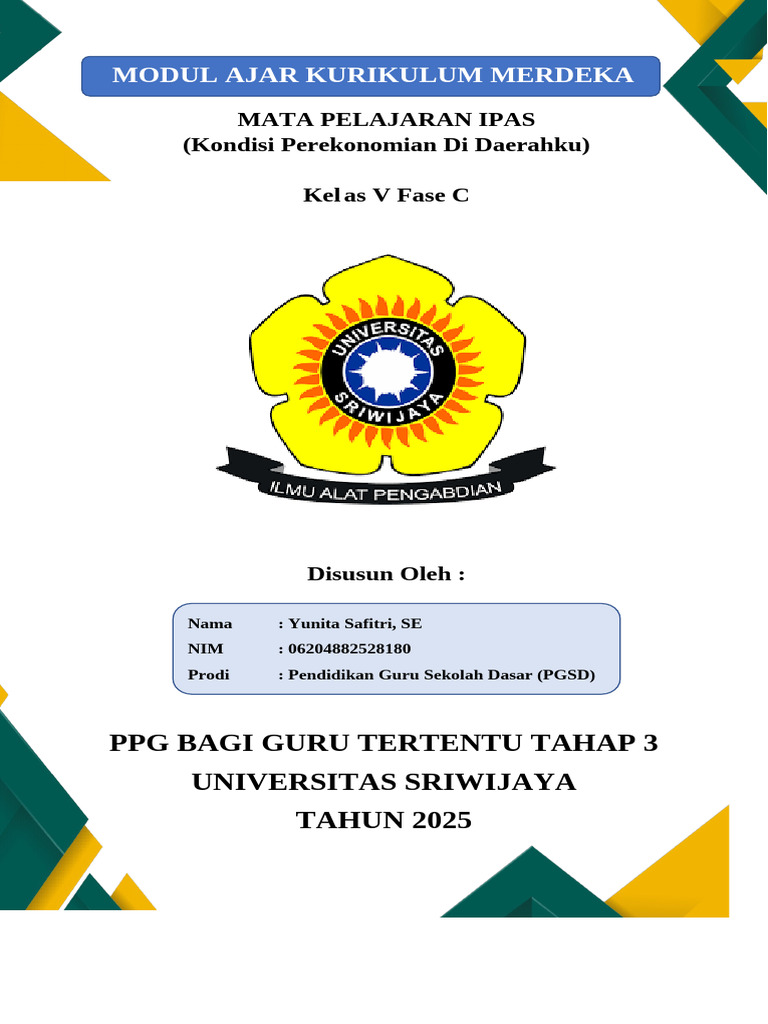 Modul Ajar Mata Pelajaran Ipas | PDF