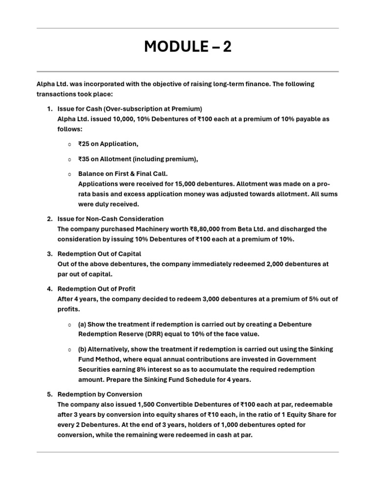 Mixed Question Includes All Type of Question From Each Module Ppfa ...