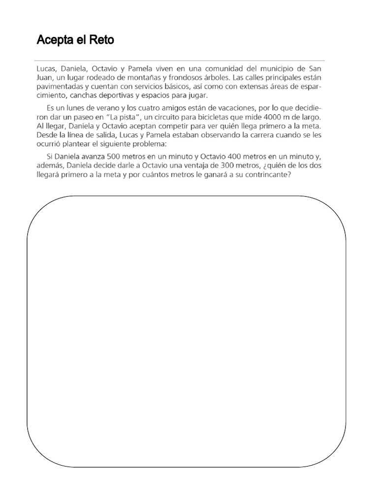 Acepta El Reto | PDF