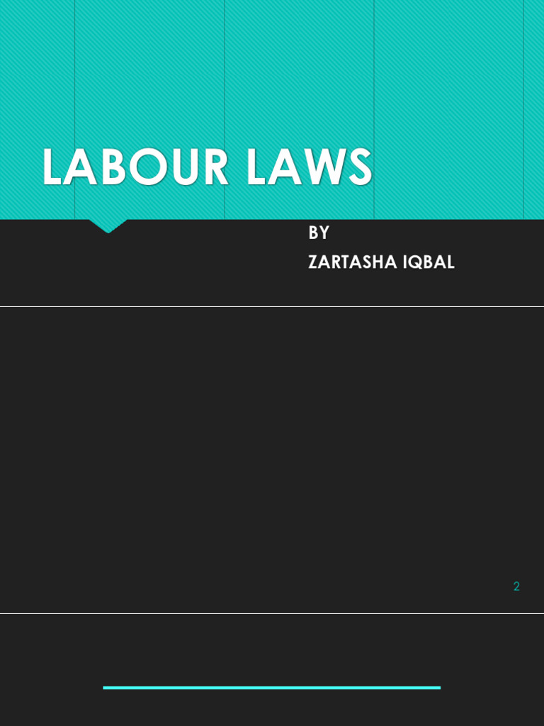Labor Laws | PDF | Employment | Labour Law