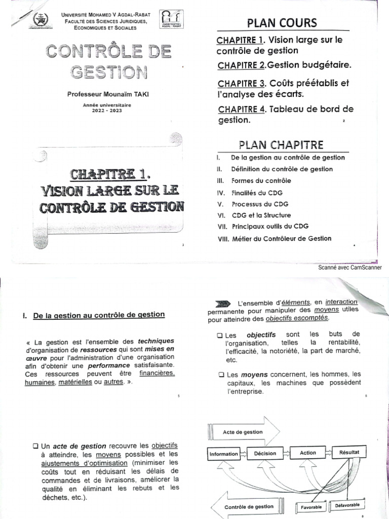 Taki CDG Cours s6 | PDF
