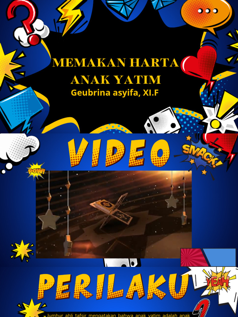 Conventions of Comic Books Educational Presentation in Bright Bold ...