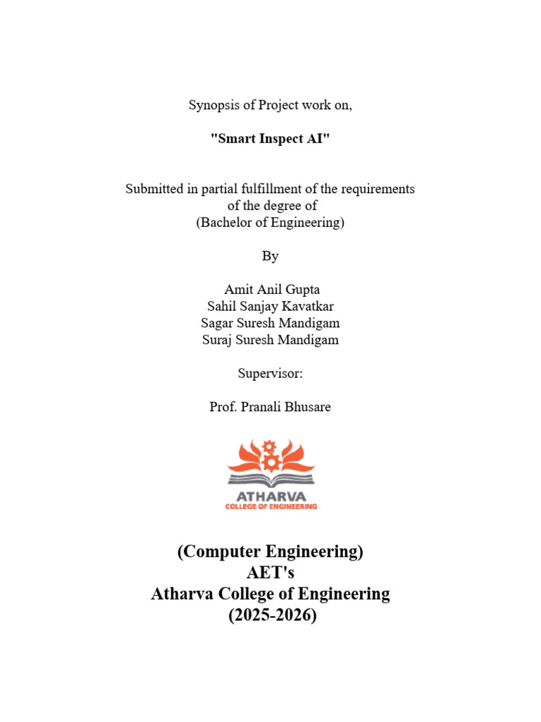 SmartInspect AI: Revolutionizing Fire NOC Inspections | PDF ...