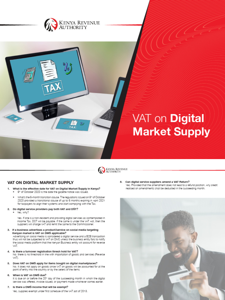 Brochure VAT On Digital Market Supply Updated | PDF