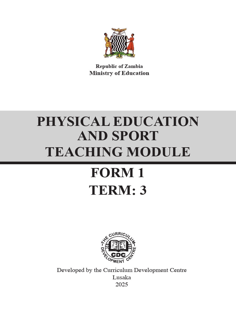 Physical Education and Sport Term 3 Module | PDF