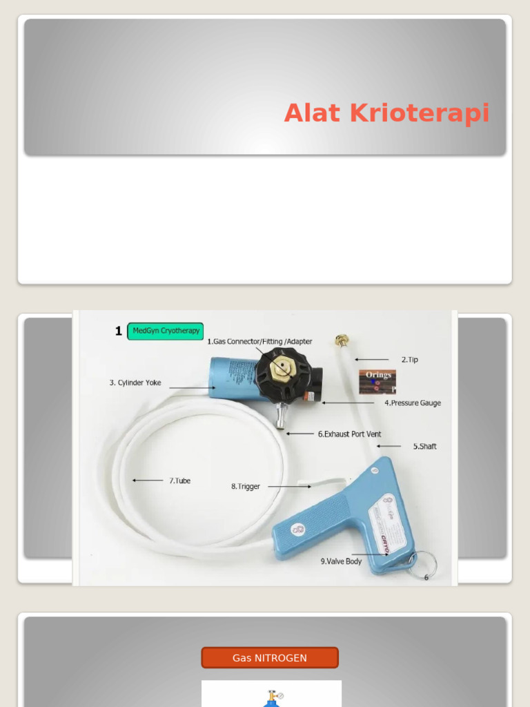 ALAT KRIOTERAPI | PDF