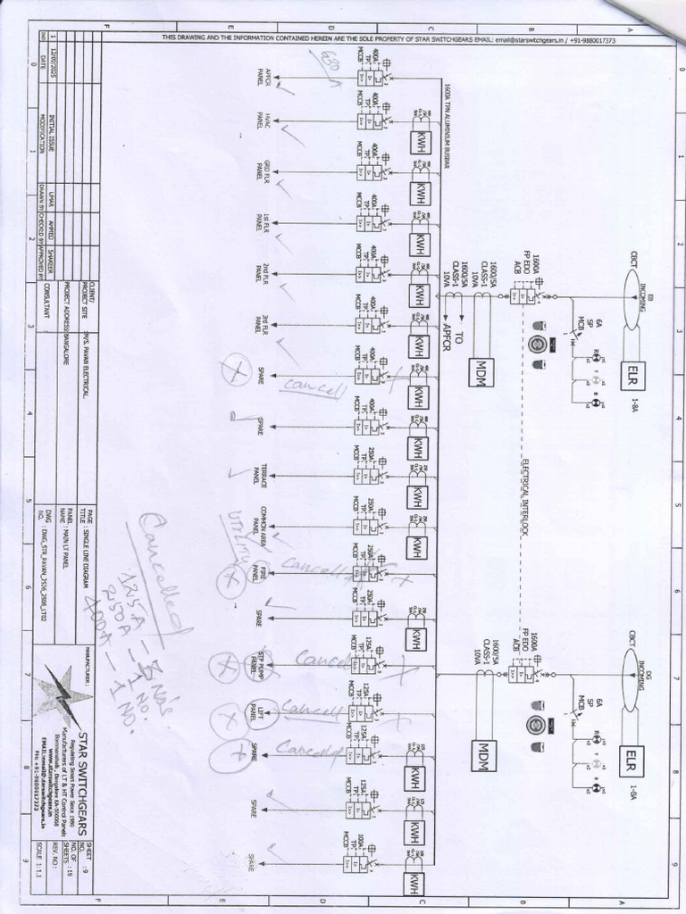 Main LT Panel SLD | PDF
