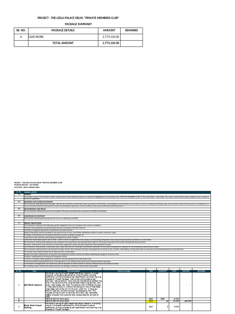 Civil Boq 10th Floor r3 | PDF | Drywall | Concrete