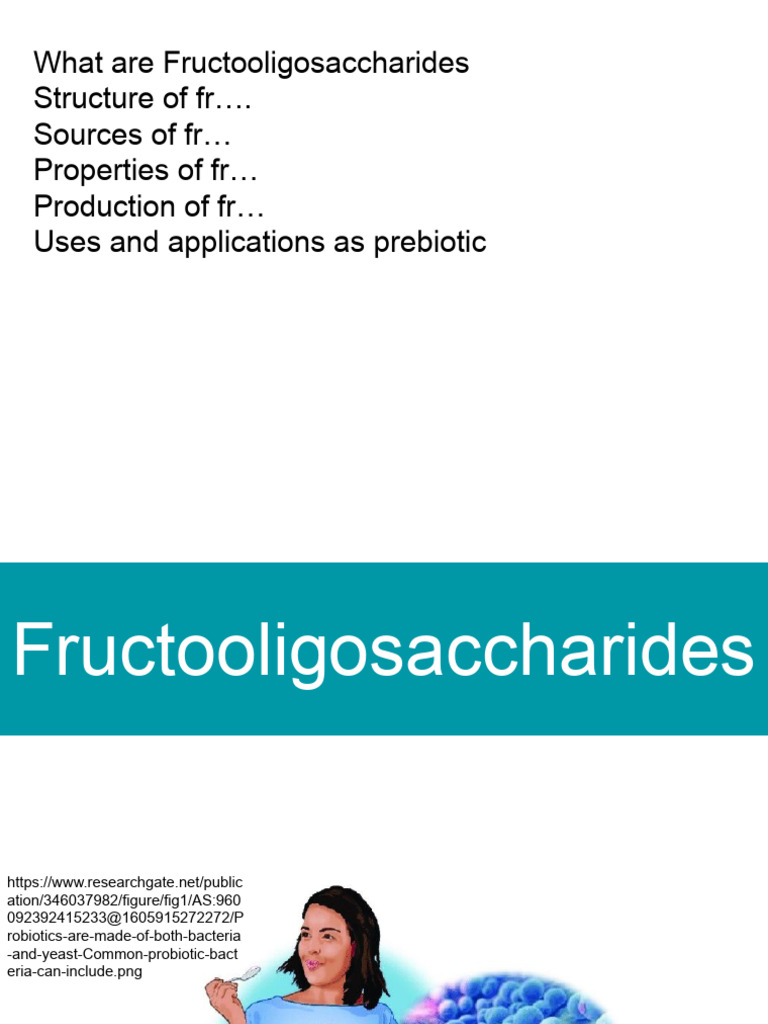 Fructoligosaccharides | PDF | Biology