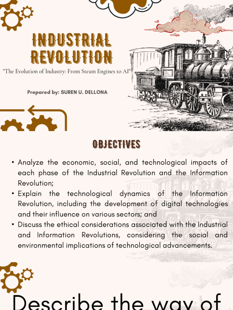 Module 3 - Industrial Revolution | PDF | Automation | Artificial ...