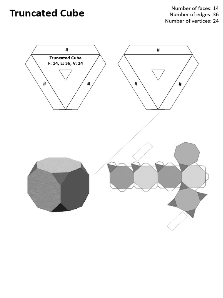 Truncated Cube | PDF