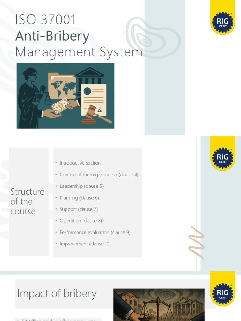 ISO 37001:2025 Anti-Bribery Overview | PDF | Audit | Internal Audit