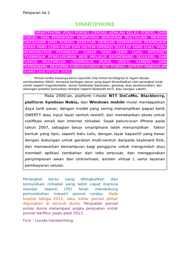 Smartphone | PDF