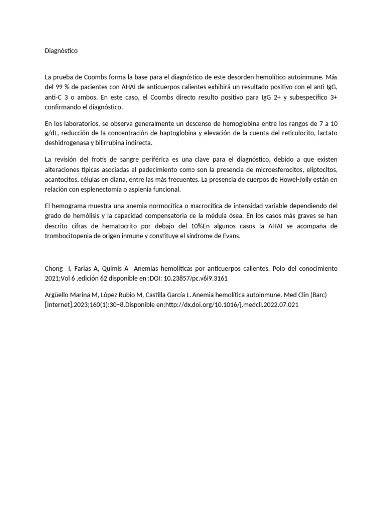 Diagnóstico AHIC | PDF