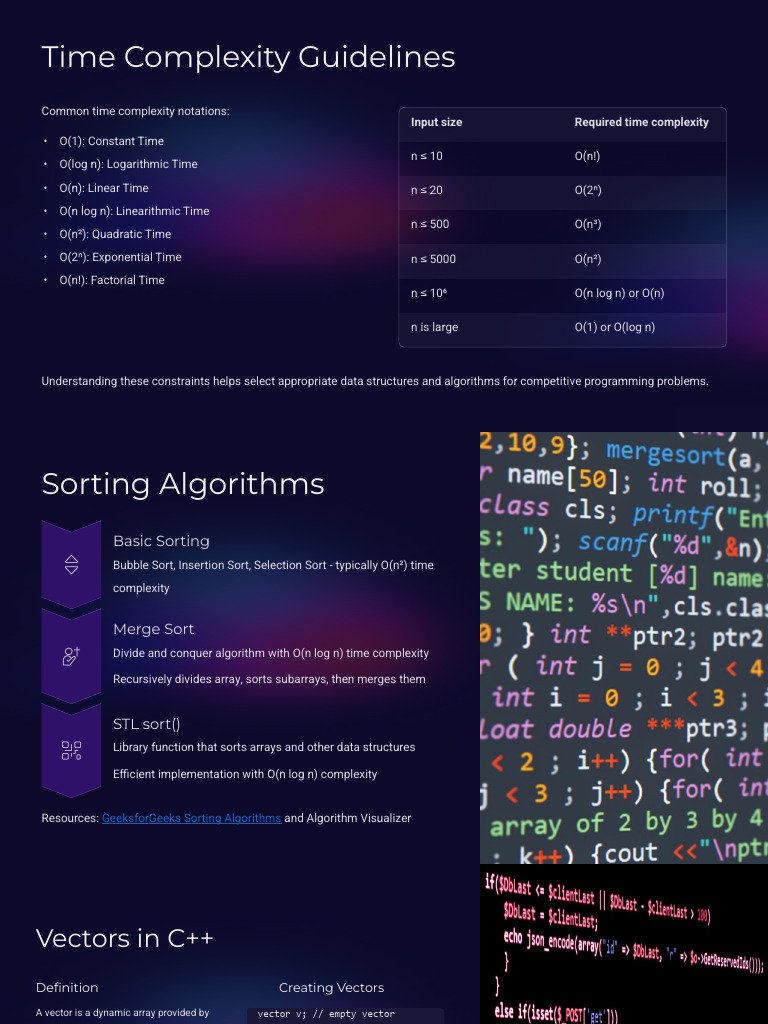 Containers, Algorithms and Iterators | PDF | Time Complexity | Logarithm