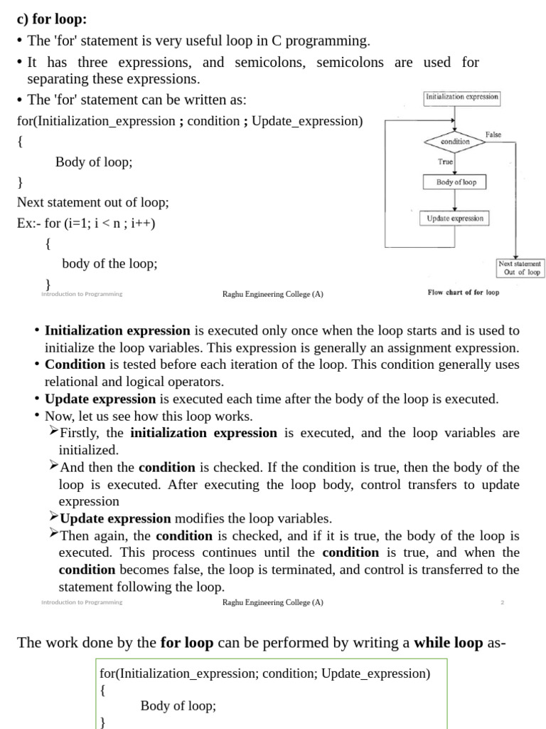 Presentation1 (For Loop Programs) | PDF | Computer Programming ...