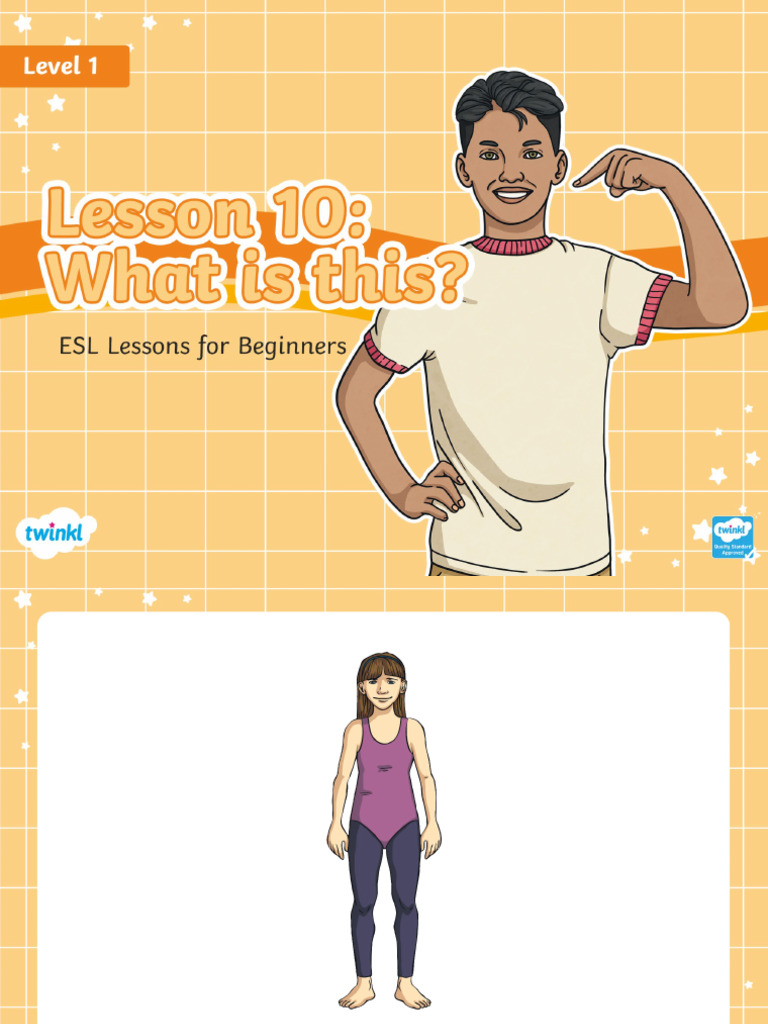 Esl Curriculum For Beginners Level 1 Lesson 10 Powerpoint | PDF