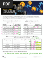 Currency Conversion Worksheets | PDF
