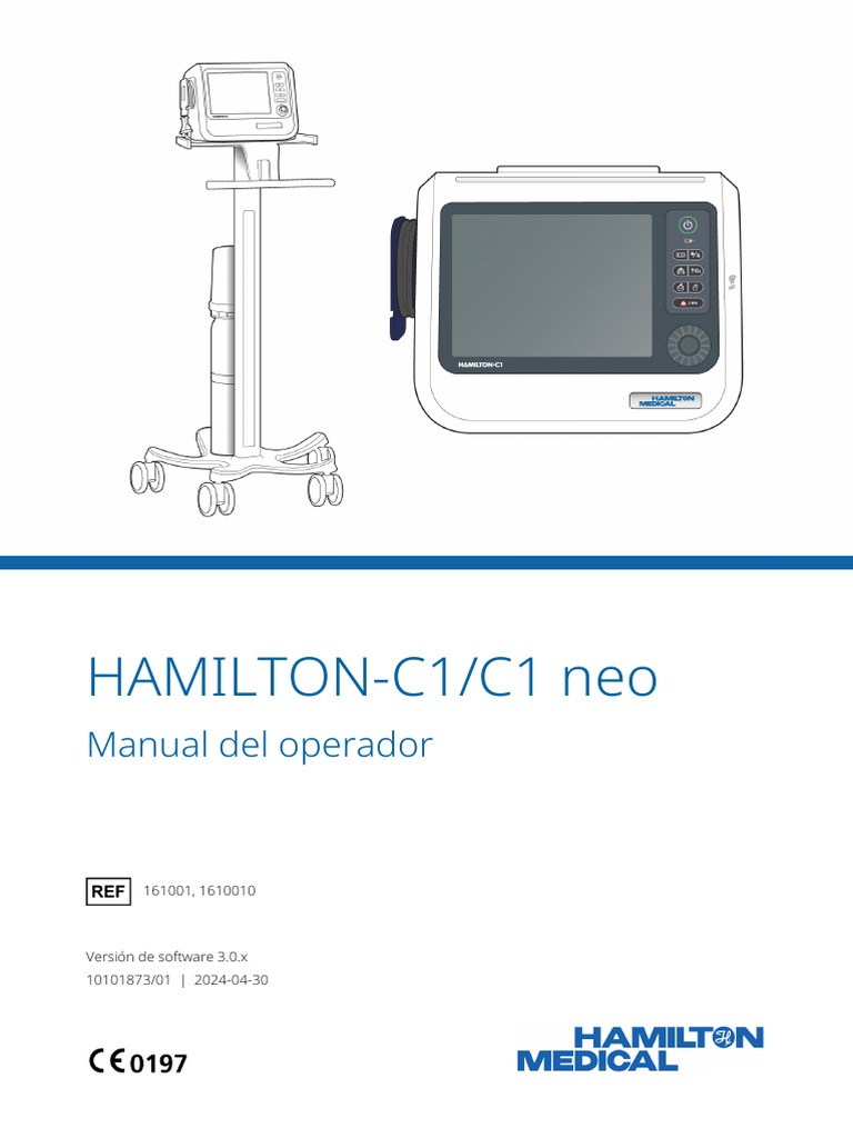 Manual del Operador HAMILTON-C1/C1 neo | PDF | Ventana (informática ...
