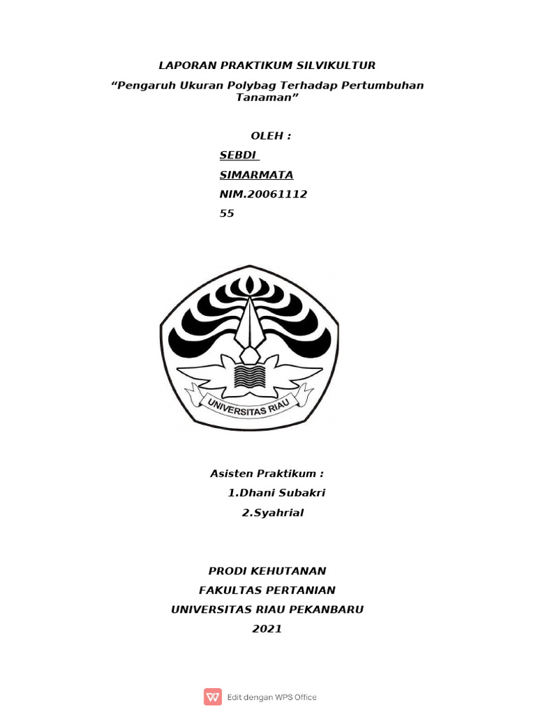 LAPORAN SILVIKULTUR 3 Compressed | PDF