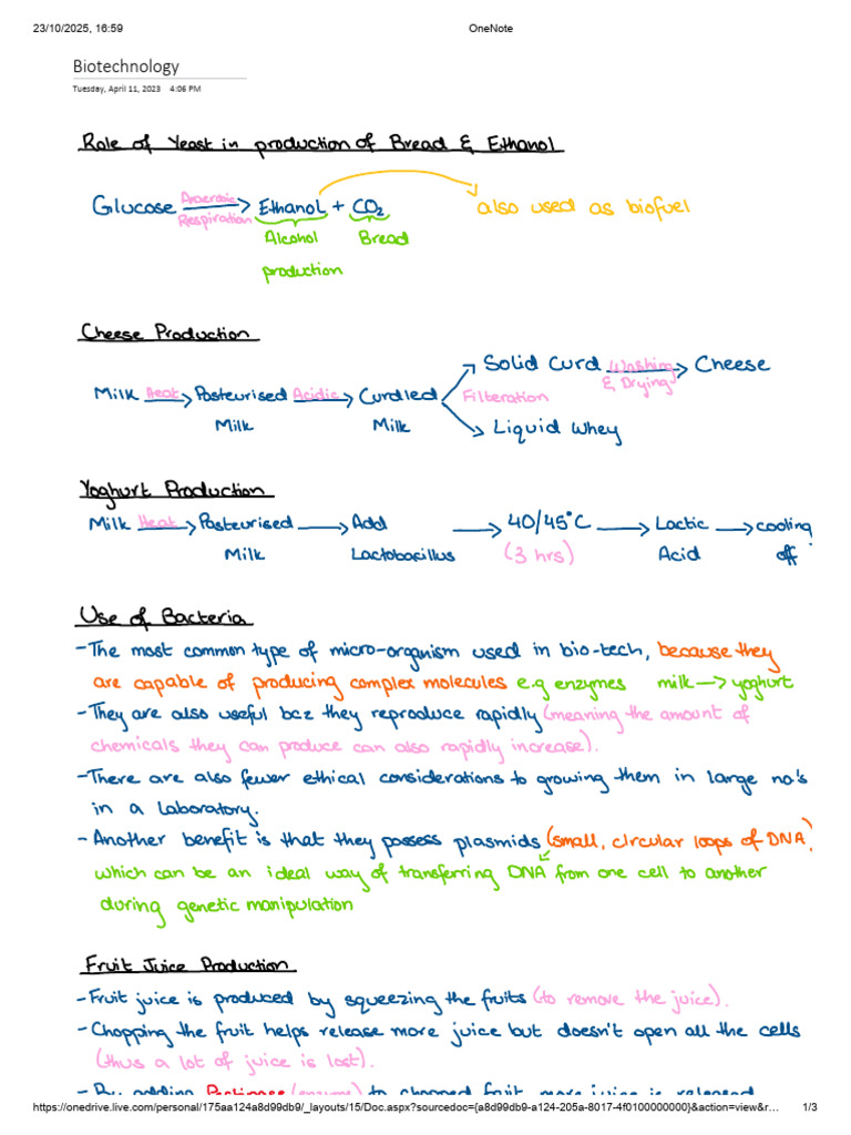 Biotechnology Overview and Insights | PDF