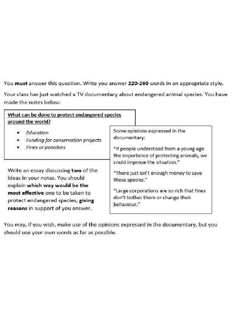 SSEC 8th Sep Intensive Writing | PDF