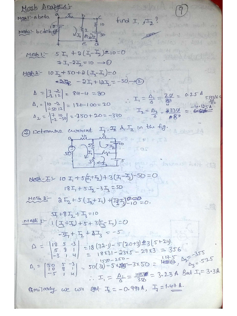 Network Theorems To DC and AC Circuits Notes | PDF