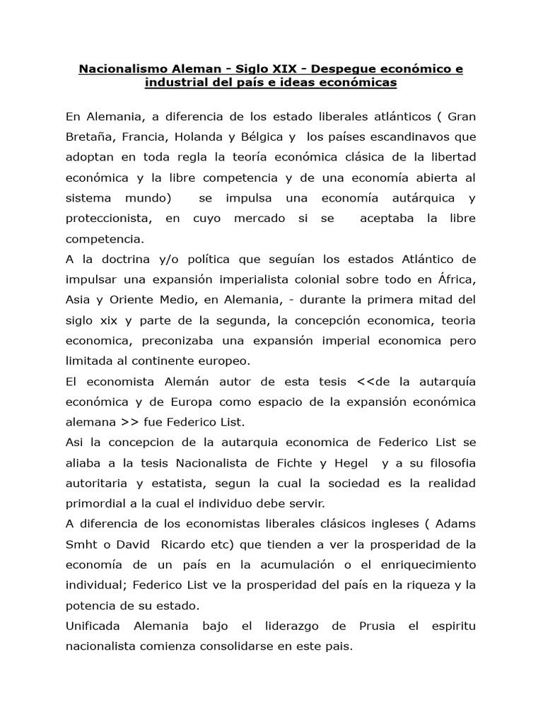 El Imperio Aleman Siglo Xix | PDF | imperio Alemán | Alemania
