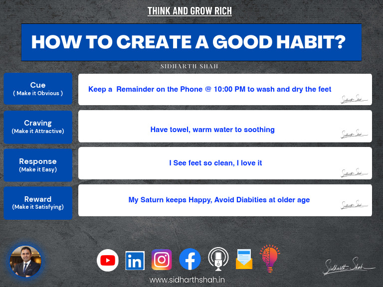 How To Create A Good Habit | PDF