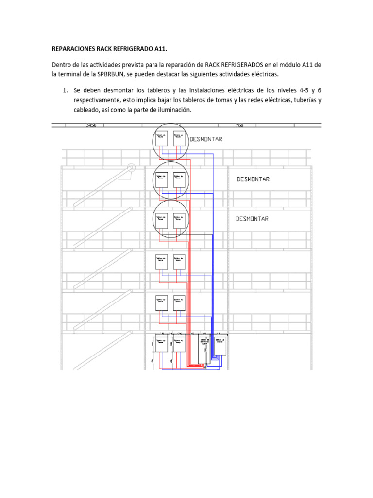 Reparación Racck Refrigerado A11 | PDF