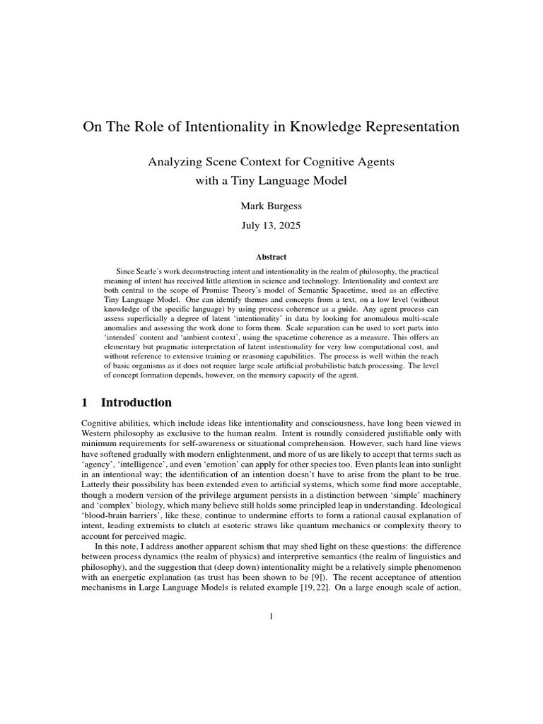 TLM Paper | PDF | Semantics | Intention