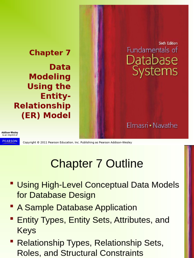 Ch07 ER Diagram | PDF | Conceptual Model | Data Model