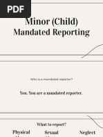 Washington State Mandatory Reporting Guide | PDF | Social Work ...