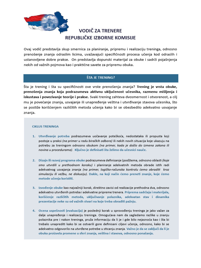 Vodic Za Trenere_ Rik 2023_pdf | PDF