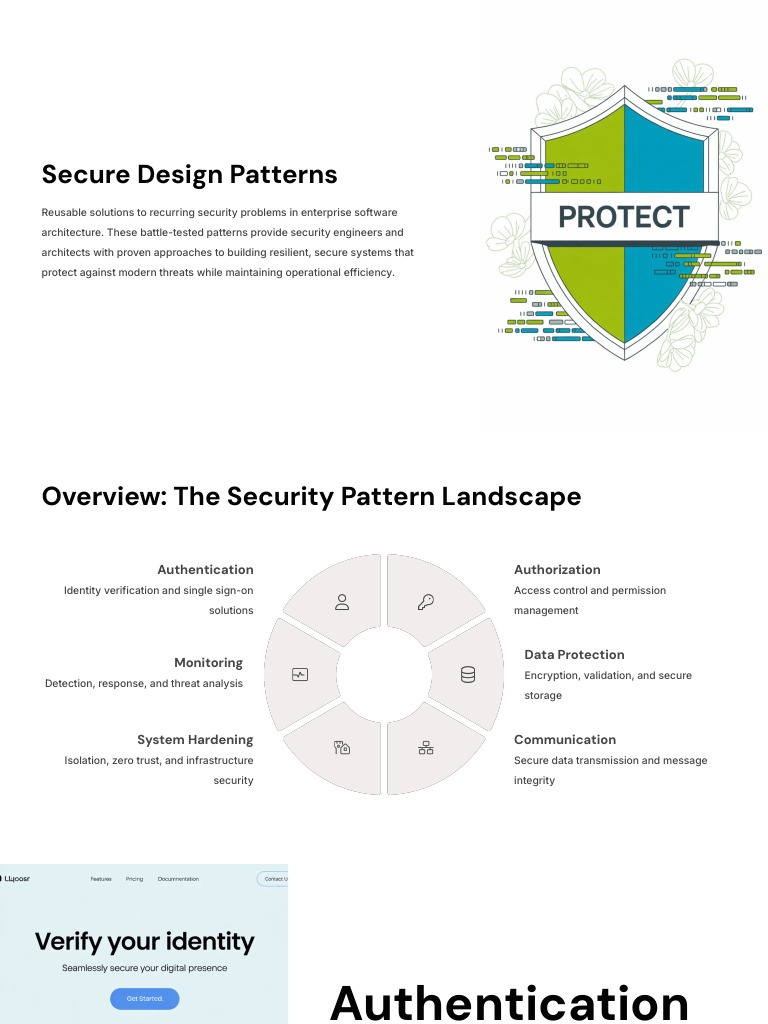 Lecture 10 - Secure-Design-Patterns | PDF | Encryption | Security