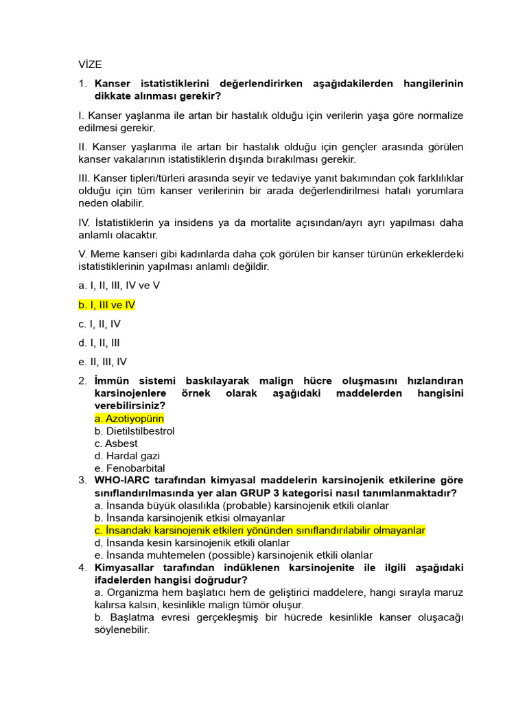 Toksi Vize Final 2 | PDF