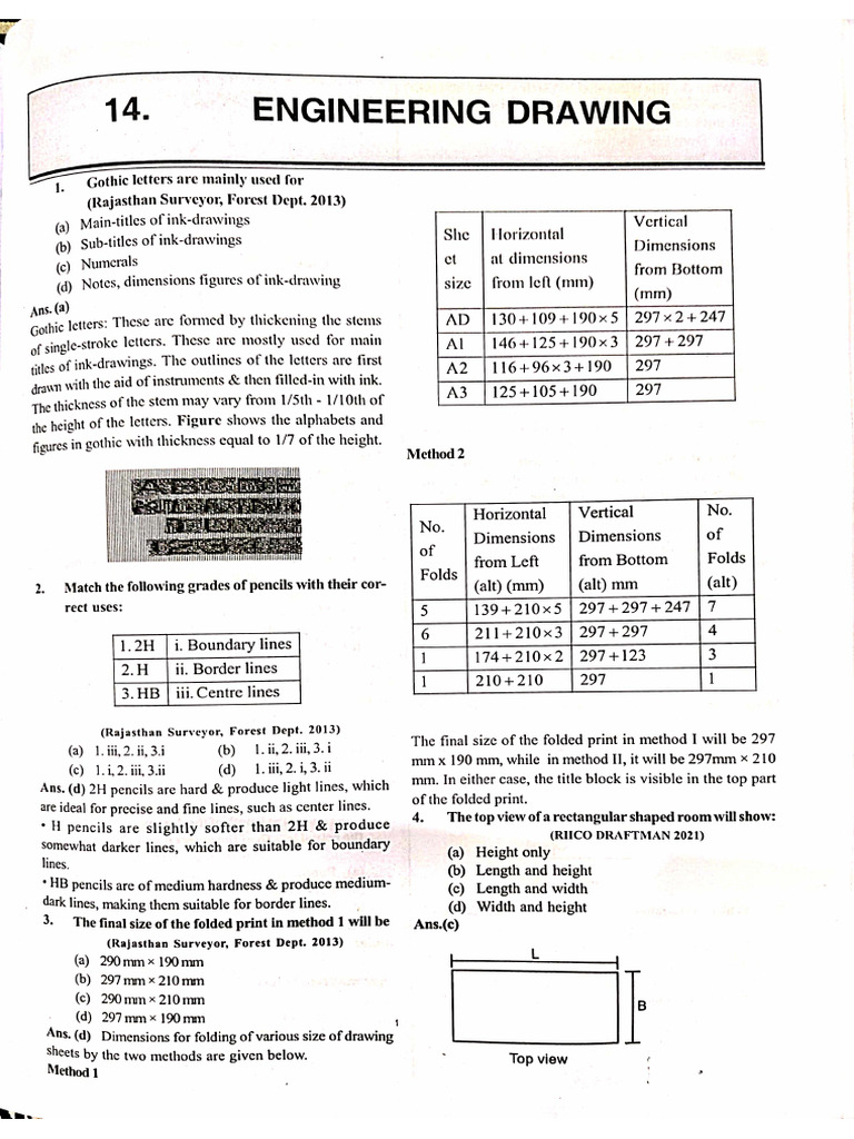 14 RG Engineering Drawing | PDF
